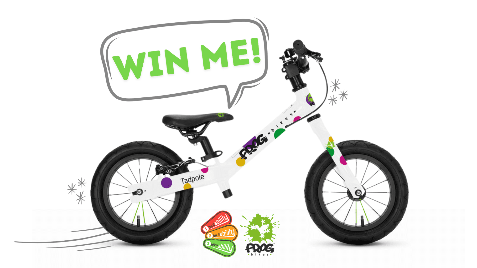 Hop on the hunt and WIN with Bikeability & Frog Bikes this Easter