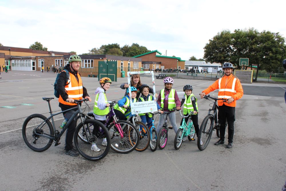 Over 160,000 pupils take part in Cycle to School Week